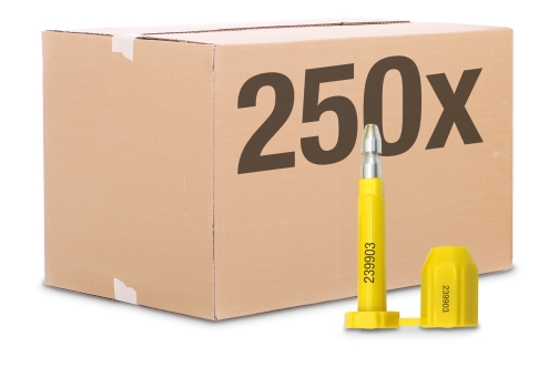 Container seal CP-85S with serial number, ISO 17712 certified, set of ...