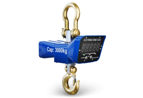 Electric hanging scale KW-3T, 3.000 kg measuring range, SolidHub