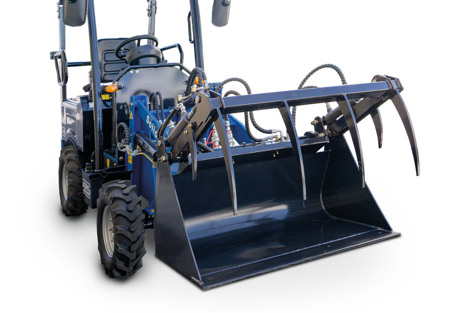 Grapple bucket RL-ZS850 for electric wheel loader RLE400/2 from SolidHub