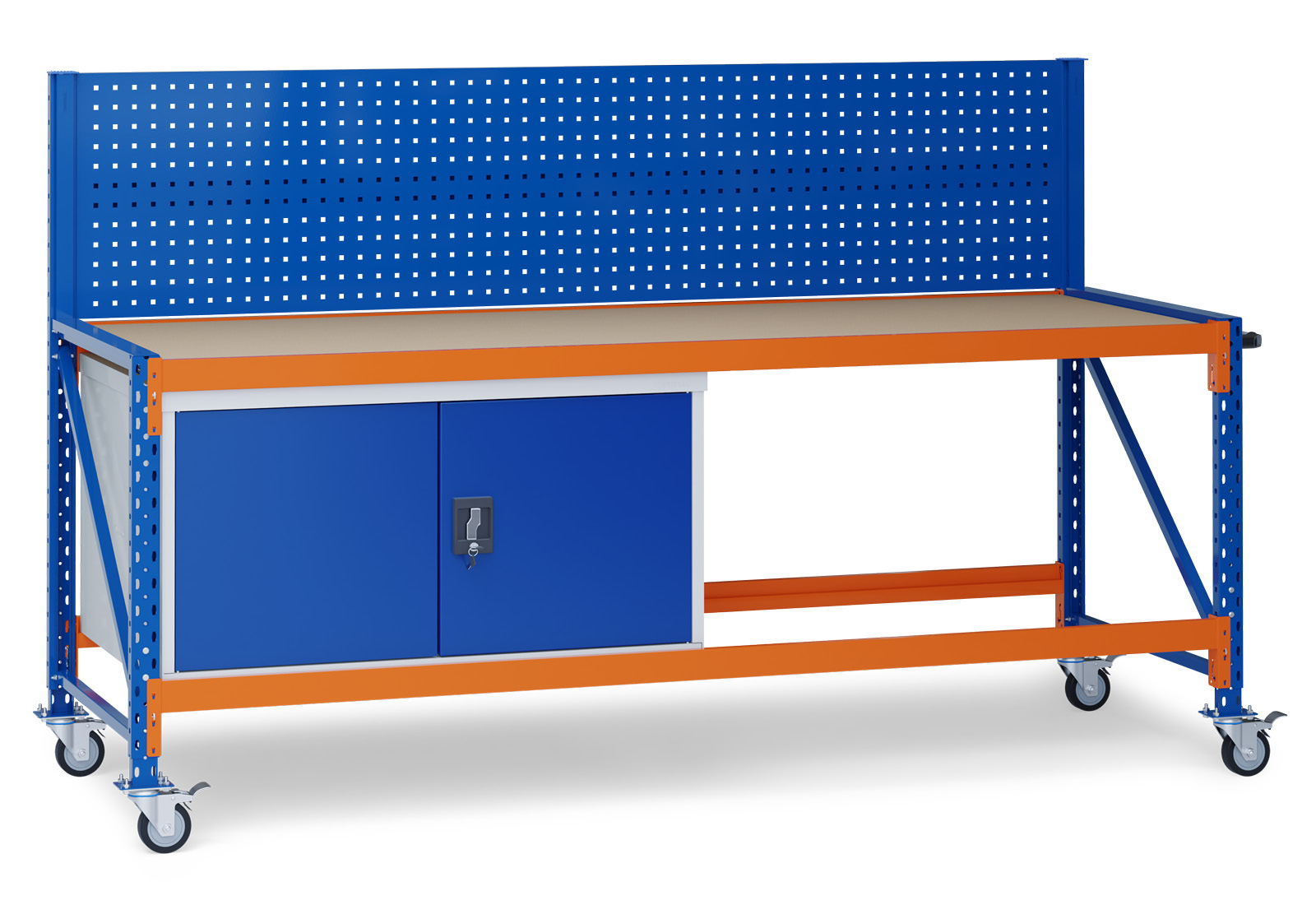 WST tool cabinet with door, 1.080 mm wide, 748 mm deep for MFW/MFR