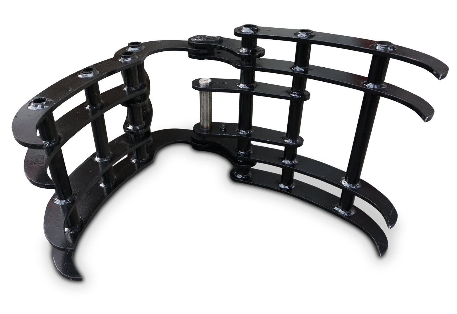 Grab, Grab Fork MBG800 for Mini Excavator MBE800, SolidHub