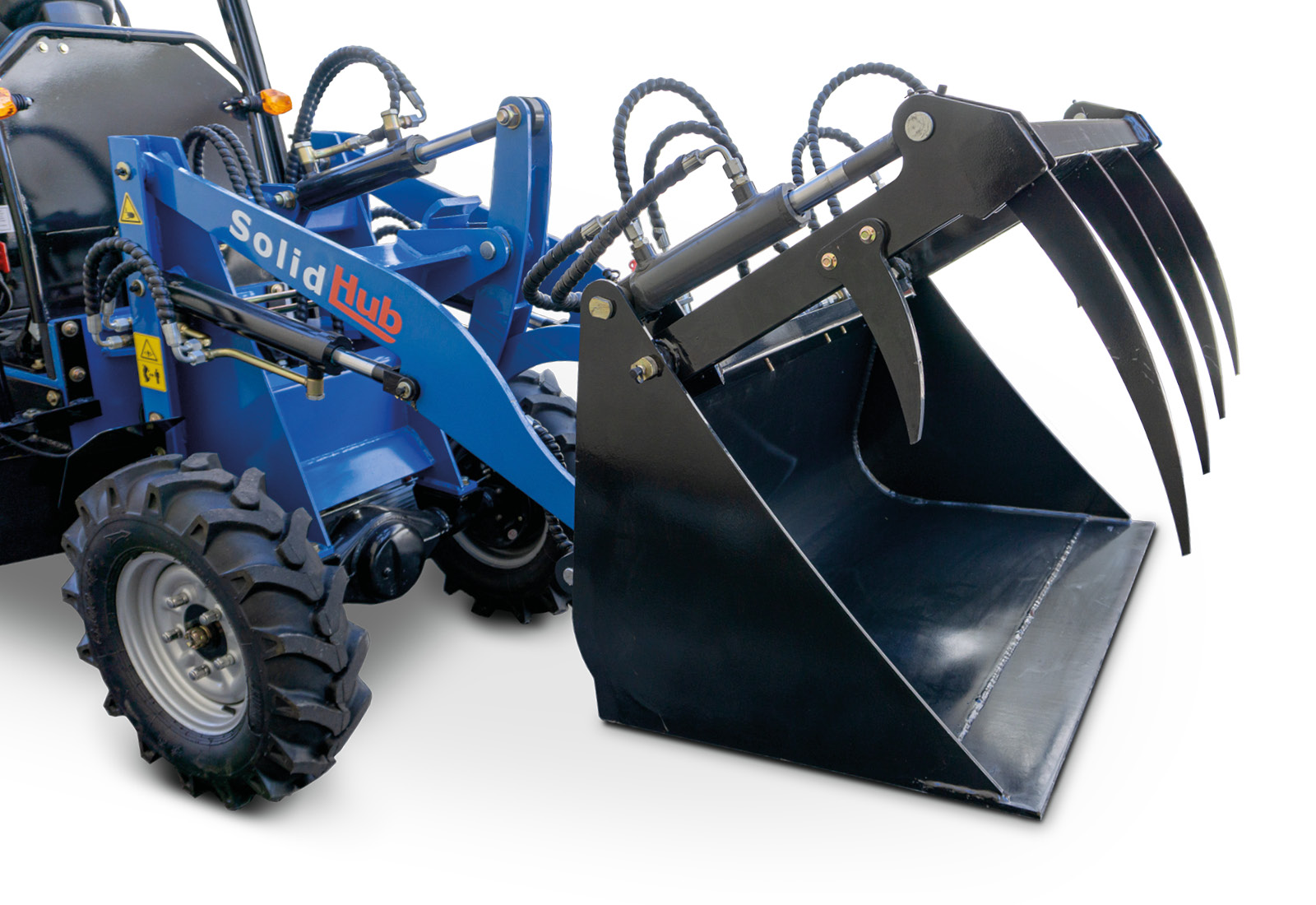 Grapple bucket RL-ZS850 for electric wheel loader RLE400/2 from SolidHub