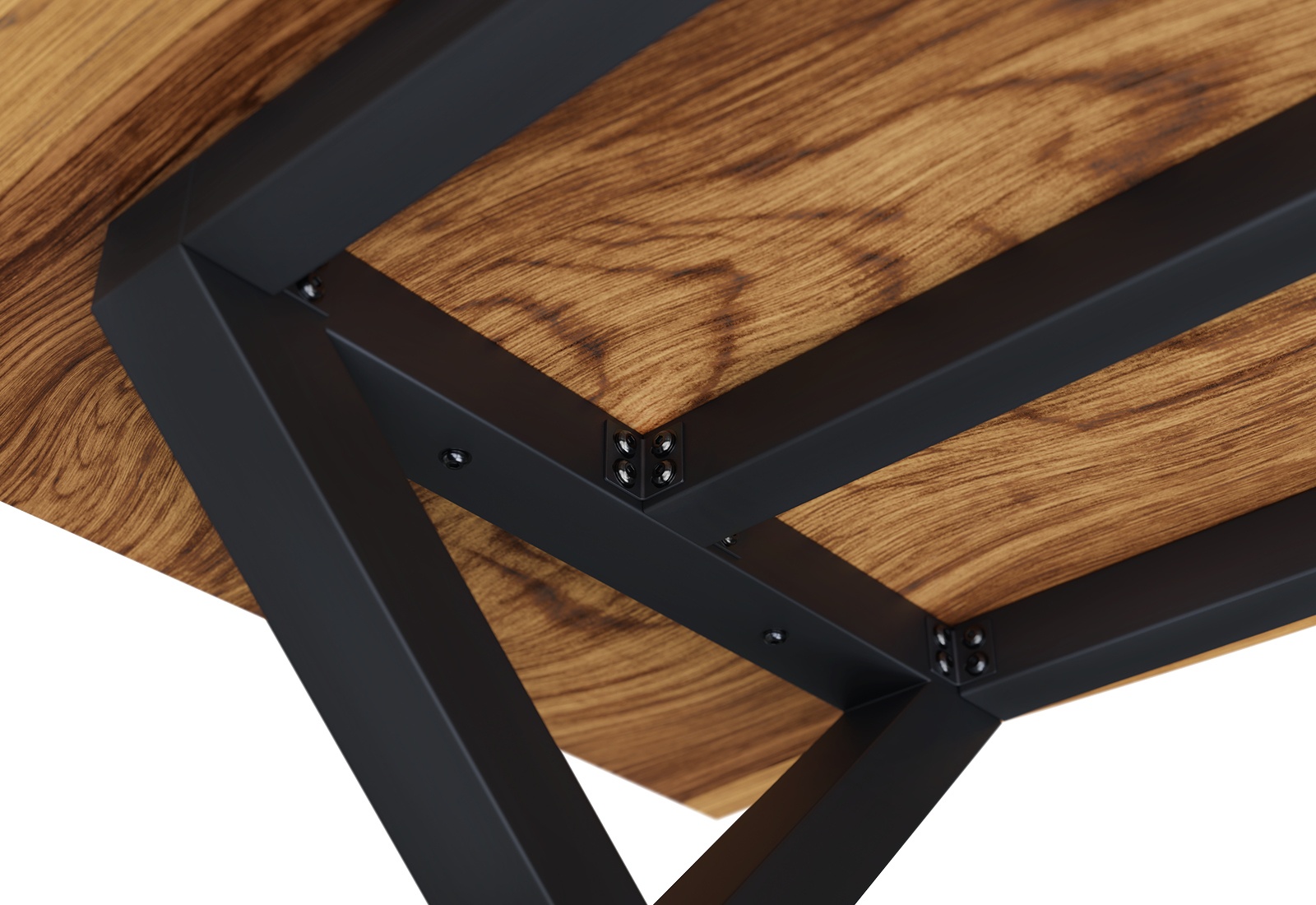 Natural wood conference table LINA280 for 8 - 10 people